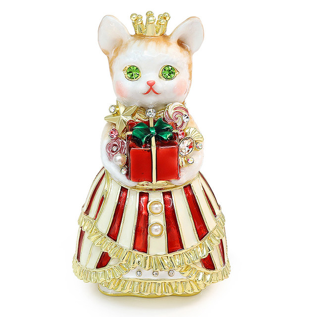 Japanese Picals jewelry box, cute cat girl, ring box, proposal, gift ...