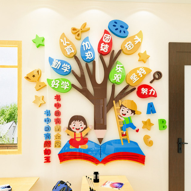 Campus counseling class Cultural wall decoration inspirational wall ...
