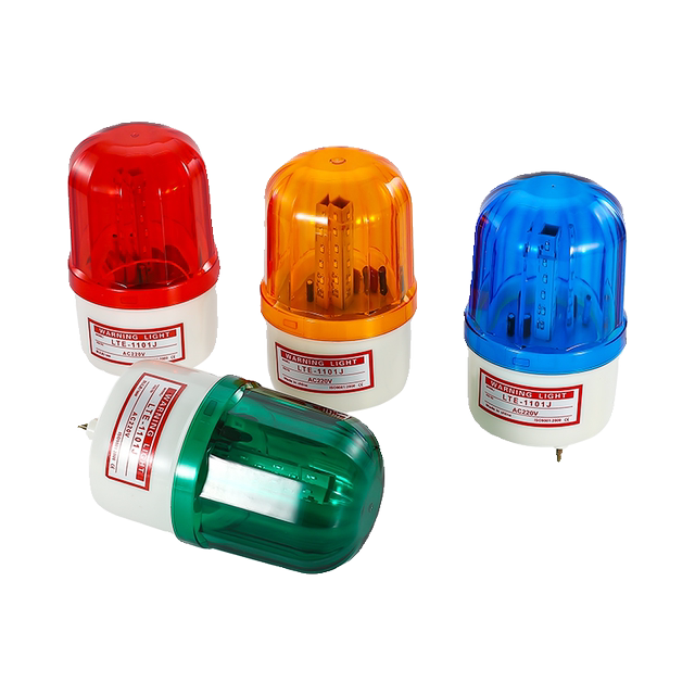LTE-1101J rotating alarm light flashing LED sound and light alarm ...