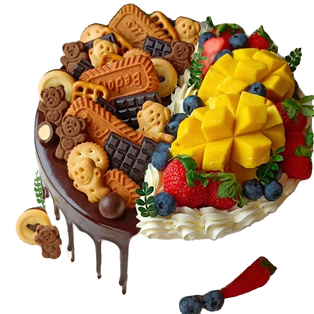 Chocolate Fruit Birthday Cake Nanping City Jianou City Shunchang ...