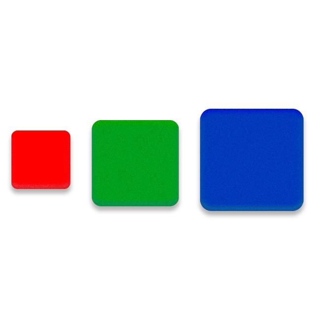 Square positioning sticker 5S management fixed label identification ...