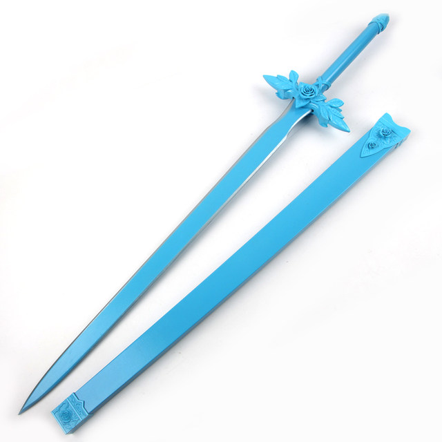 COSPLAY Anime Proper Sword Art Online Alice Uchi -Blue Rose Wooden ...