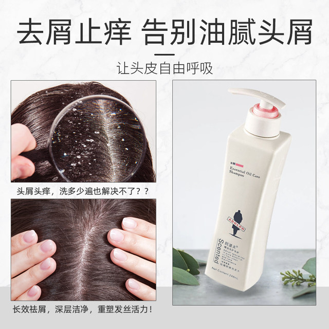 Adolf shampoo genuine anti-dandruff anti-itch oil control smooth ...
