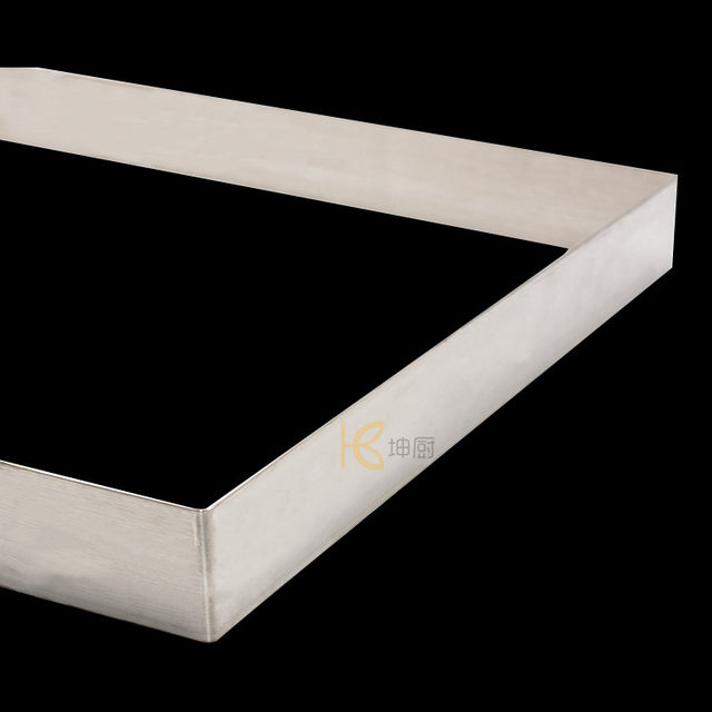 Baking mold 304 stainless steel rectangular mousse ring suitable for ...