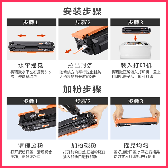 Seg is suitable for HP m1136mfp toner cartridge 388a easy to add powder ...