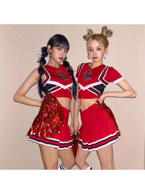 Gidle women's group's same style jazz dance performance uniforms as ...