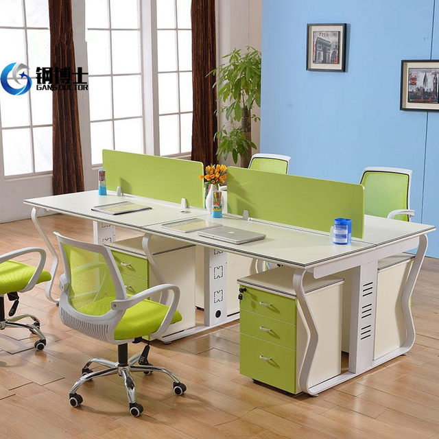 Butterfly desktop desk leg meeting table steel frame staff desk bracket ...