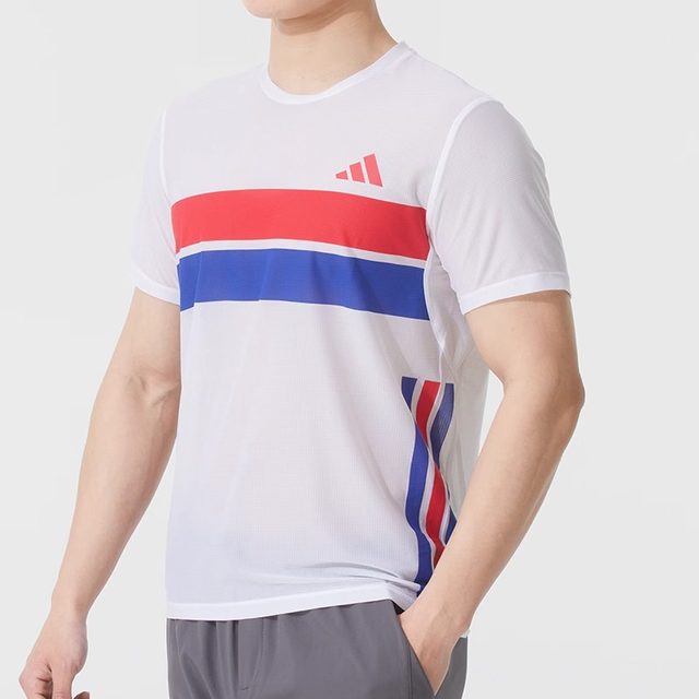 Adidas Adidas Men's Clothing 2025 Summer New ADIZERO R TEE M Short ...