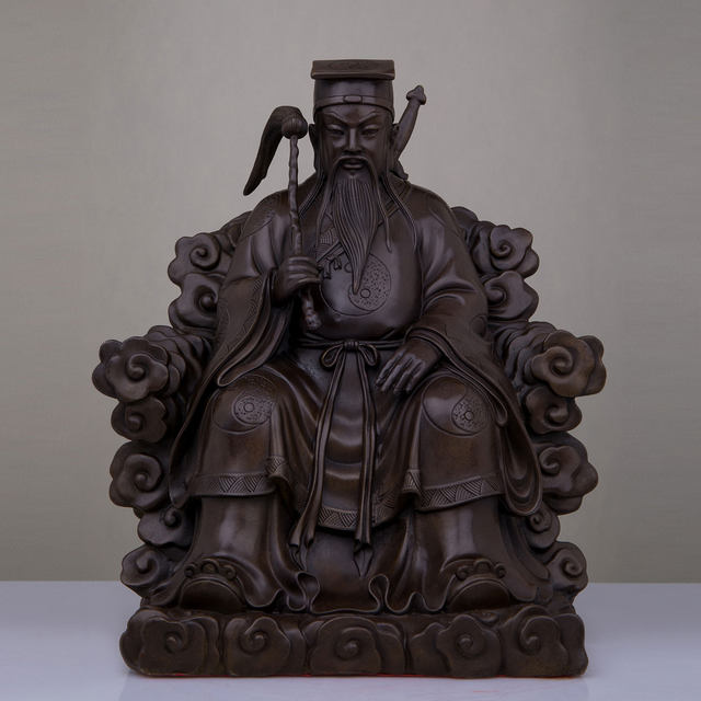 Fanju Lu Dongbin Statue All Bronze Chunyang Real Human Home Worshiping ...