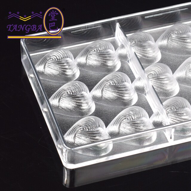 tangba Tonba 21-connected threaded chocolate mold PC material PC-2513 ...