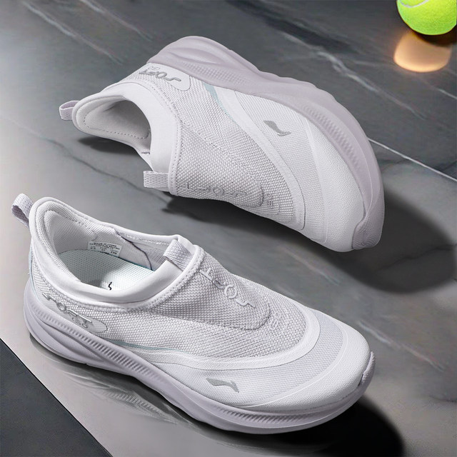 Li Ning SOFT GO2 casual shoes for men and women 2025 spring new soft ...