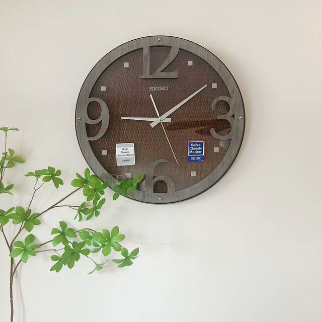 Genuine Japanese Seiko SEIKO Japanese Zen Solid Wood Minimalist Wall ...