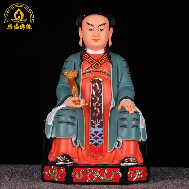 The statue of Sanmao Zhenjun, the statue of the founder of the Sanmao ...