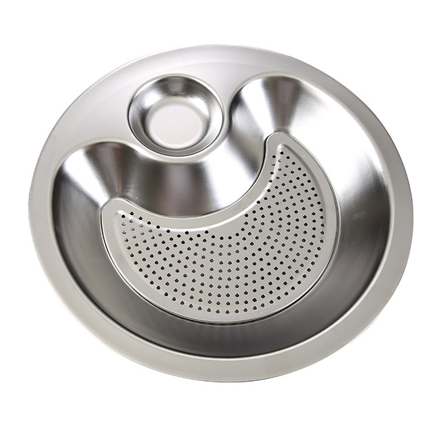 304 stainless steel dumplings plate home two -square disk disk drain ...
