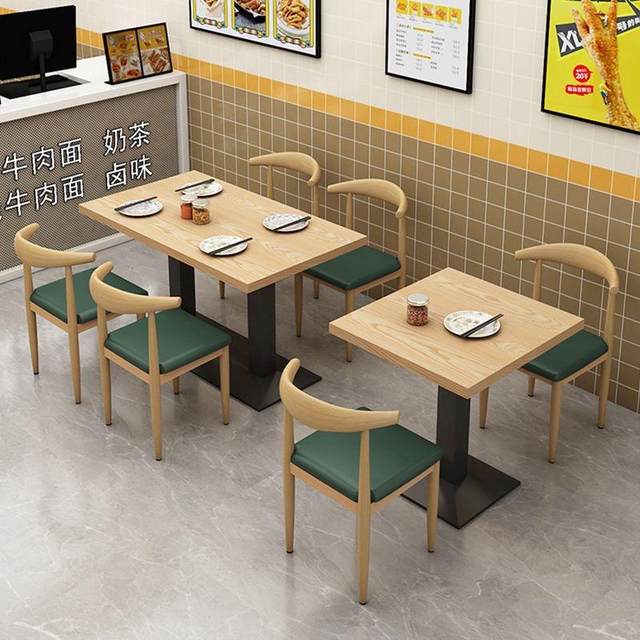 Commercial fast food tables and chairs, noodle restaurants, breakfast ...