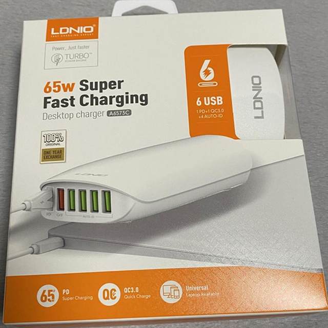 LDNIO multi -mouth mobile phone charging head 4 -bit 6 -bit 8 -bit USB ...