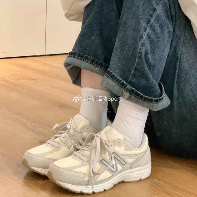 New Balance/NB480 breathable retro woman Dad shoes lightweight running ...