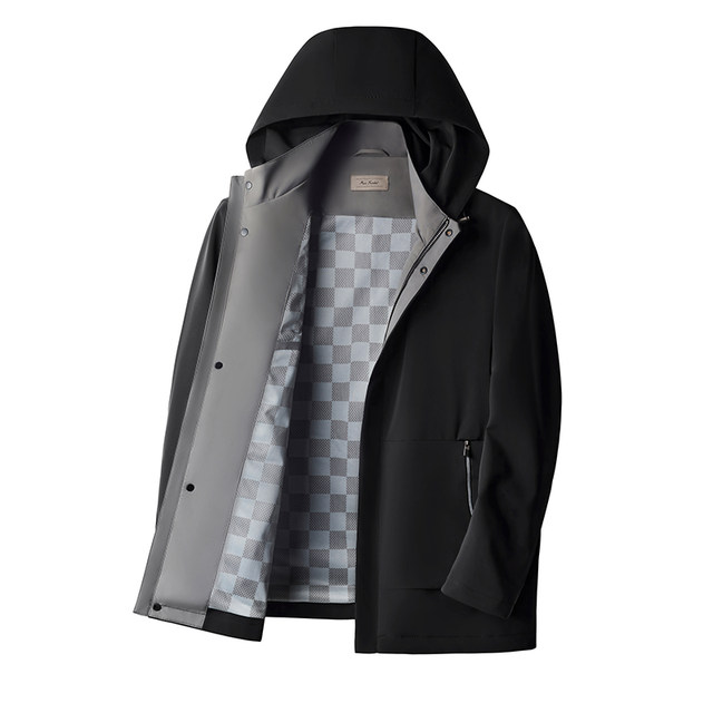 Woodpecker Spring and Autumn Men's new milk silk jacket leisure ...