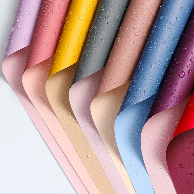 Ouya paper double -sided double -sided bouquet packaging paper wrap ...