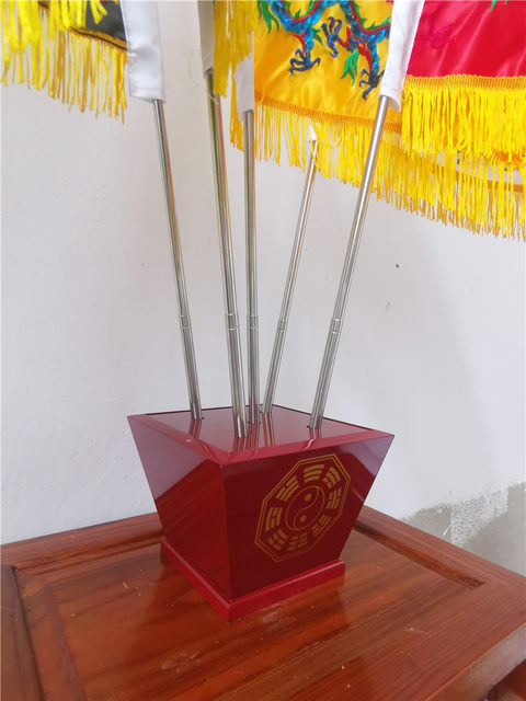 Taoist supplies Five Dragon Flag Five Color Flag Five Dragon Order Flag ...