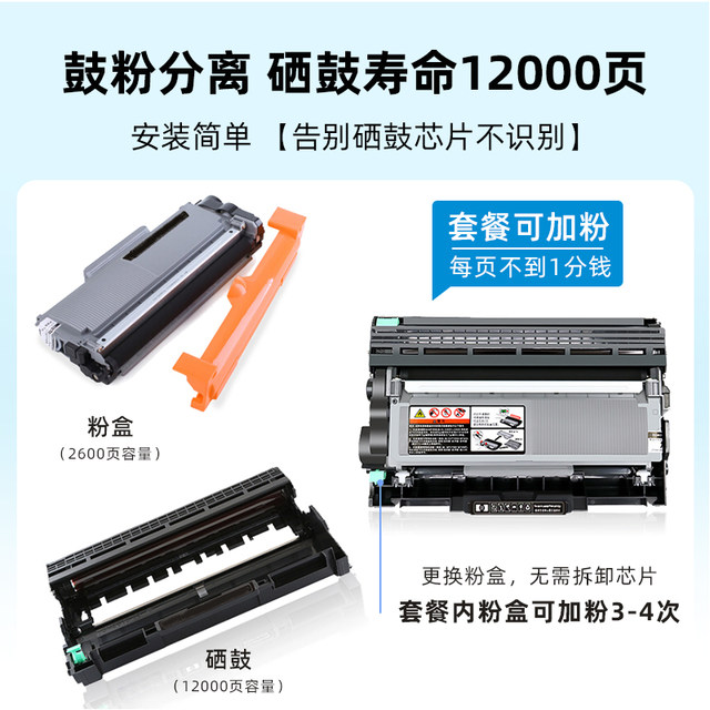 Brother 7180 printer copy all-in-one black and white laser office ...