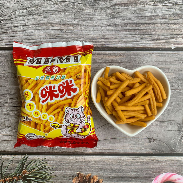 Authentic Mimi Shrimp Crab flavored Malaysian flavor 8090 Childhood ...