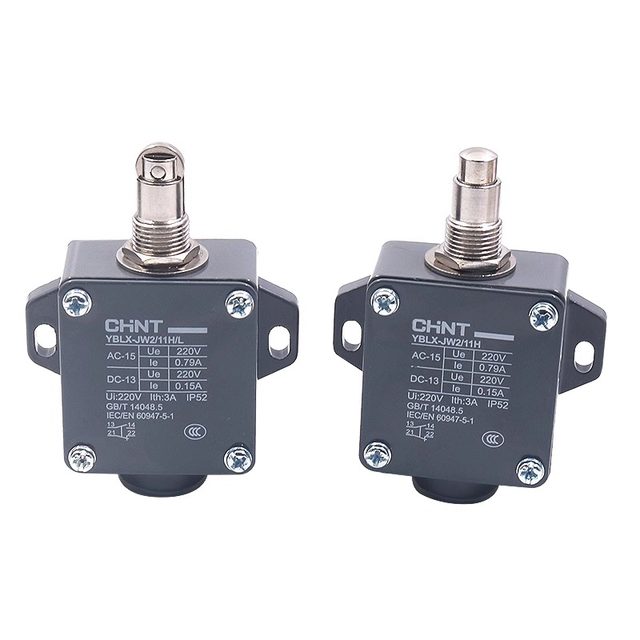 Chint travel limit switch circular protection roller self-reset one open one closed YBLX-JW2-11H ...