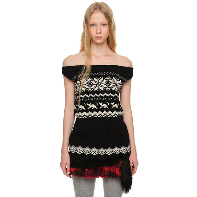 1jinn Studio Retro Fer Island Tyania Cross -Sweaters Vecent Wears a ...