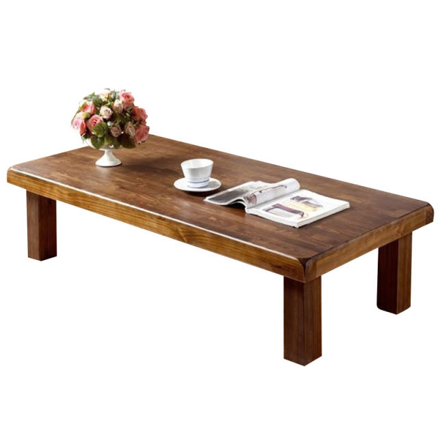 Simple living room balcony bay window small tatami dwarf table Utimey ...