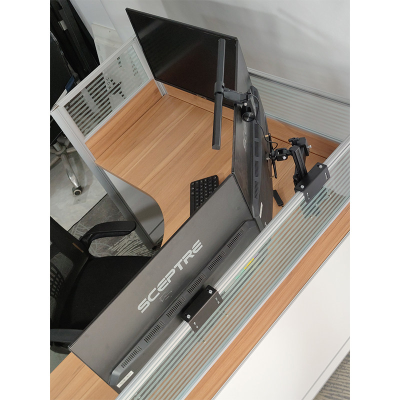 Universal LCD Monitor Wall Mount Bracket - Rotating and Retractable ...