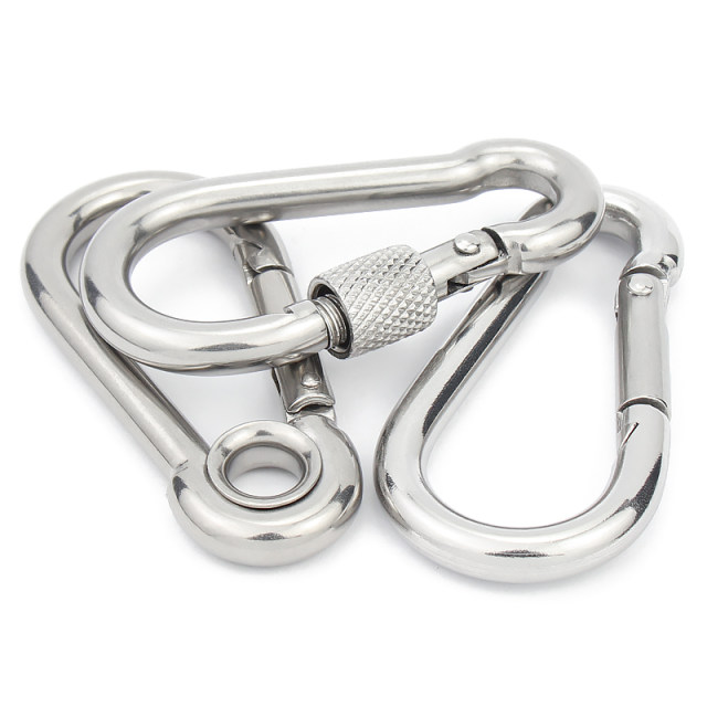 Jinchao 304 stainless steel quick ring insurance buckle key buckle ...
