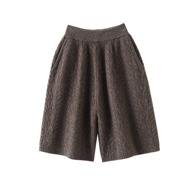 Excellent design! Cashmere shorts for women, pure cashmere knitted ...