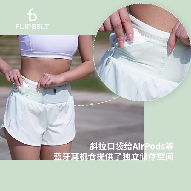 Feibi professional running pants Speed dry shorts, women's model anti ...