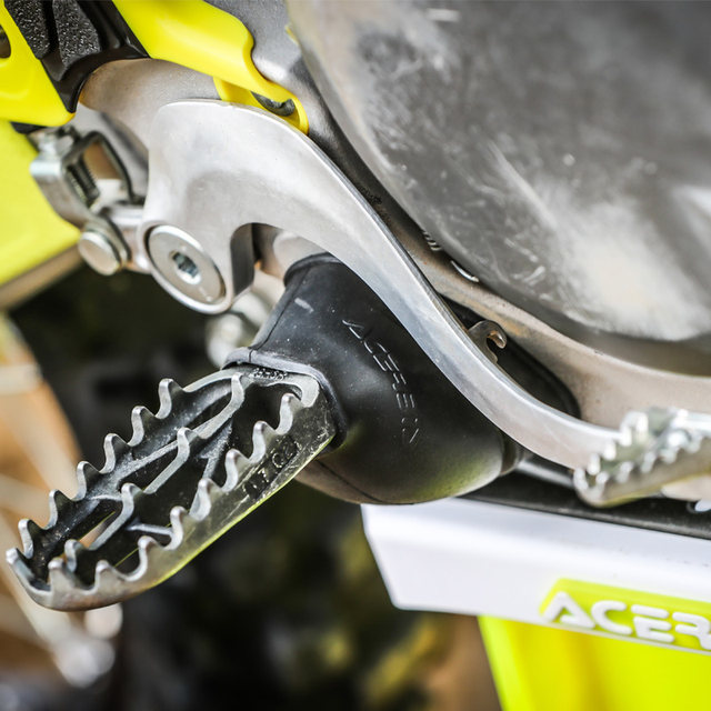 Italian acerbis motocross foot cover FOOT PEG COVER modification ...