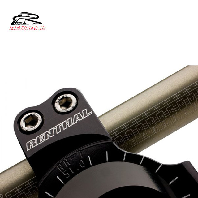 British Renthal motorcycle separated handlebar modified competitive ...