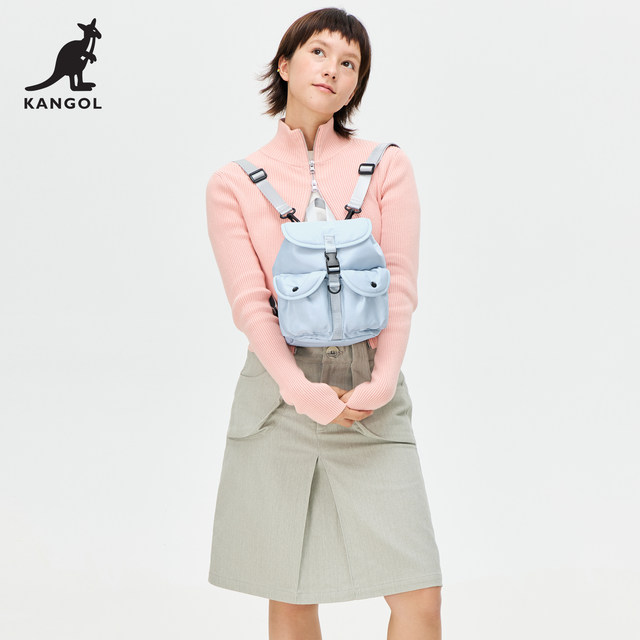 KANGOL Mini Backpack Women's 2024 New Fashion High-end Niche Small ...