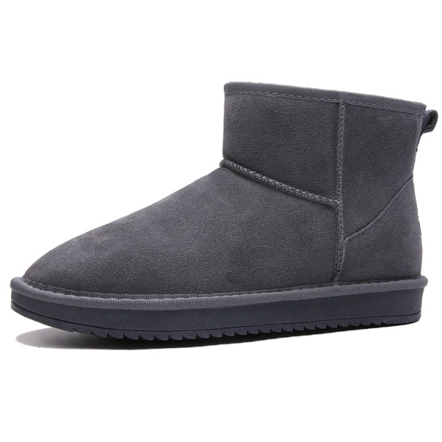 Snow boots for men in winter, warm plus velvet, thick anti-slip and ...