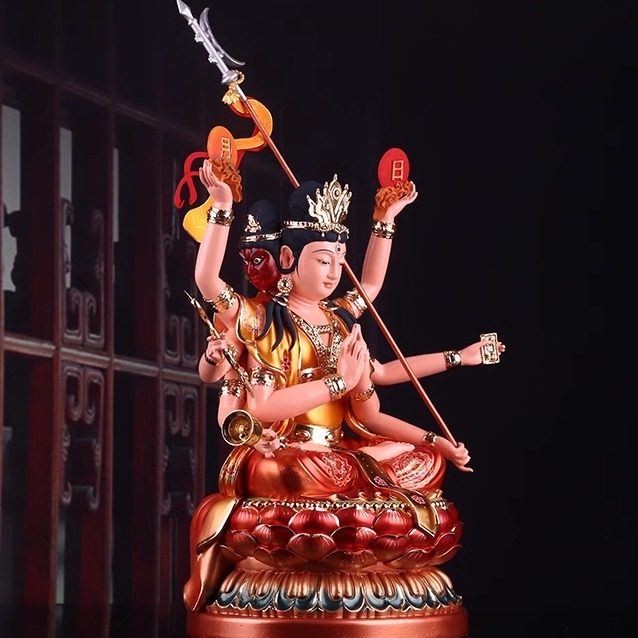 Dou Mu Xing Jun Statue Purple Light Madonna Dou Mu Xing Statue Yuan ...