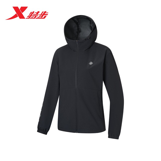 Xtep Sports Jacket Women's 2024 New Autumn Thin Casual Sports ...