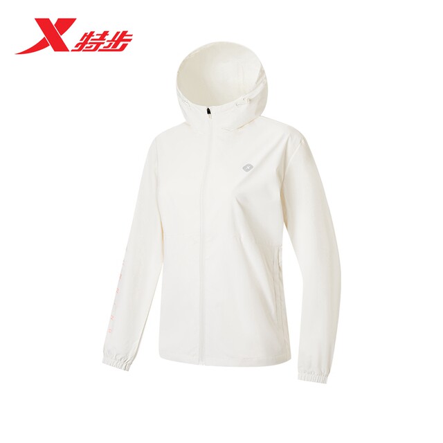 Xtep Sports Jacket Women's 2024 New Autumn Thin Casual Sports ...