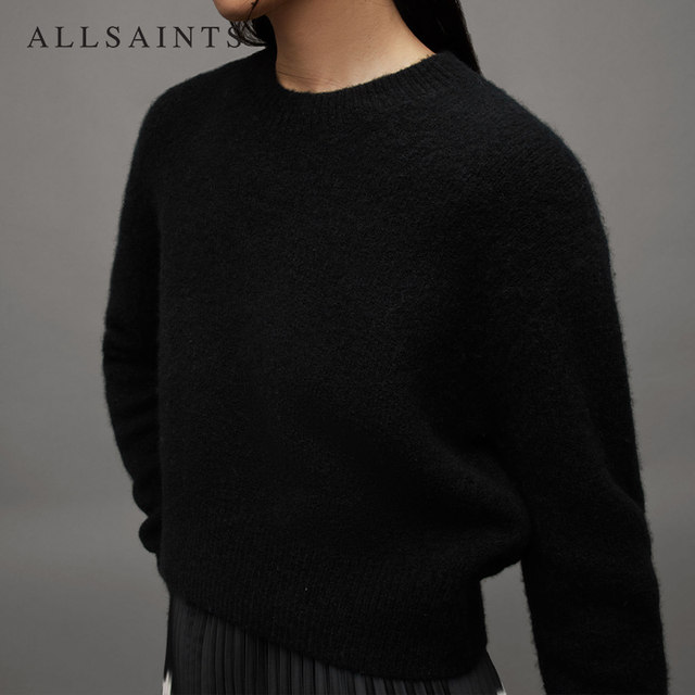 ALLSAINTS Women's Corrugated Tie-Dye Dress Two-piece Skirt Pullover ...