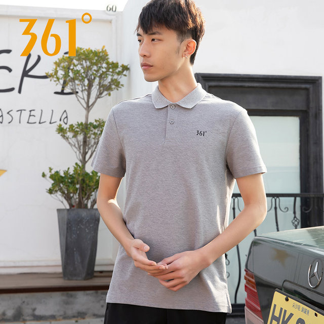 361 sports T-shirt men's short-sleeved summer loose breathable t-shirt 361 degree official ...
