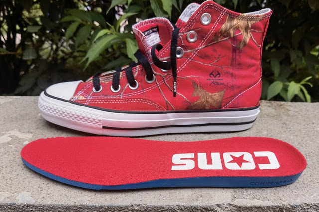 Cool tie-dyeing technology, Converse CONVERSE red leaf-deep leaf ...