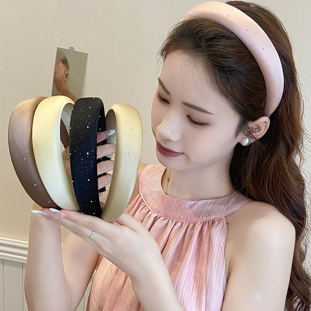 Thickened face-shaping small headband, fashionable, exquisite and ...