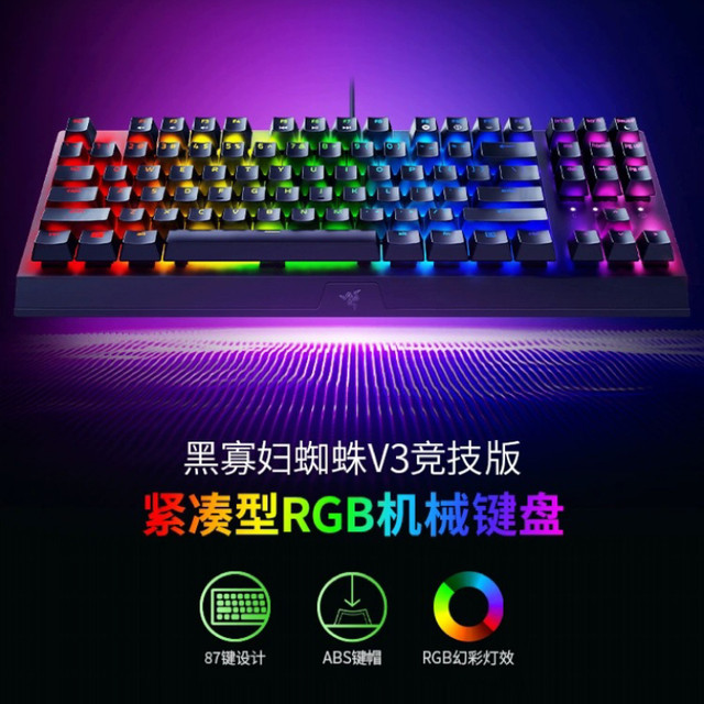 Razer Razer Black Widow Spider V3 Athletic Edition TKL Computer Game E ...