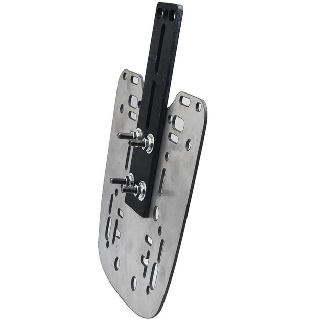 Electric vehicle trunk bracket simple rack with backrest national ...