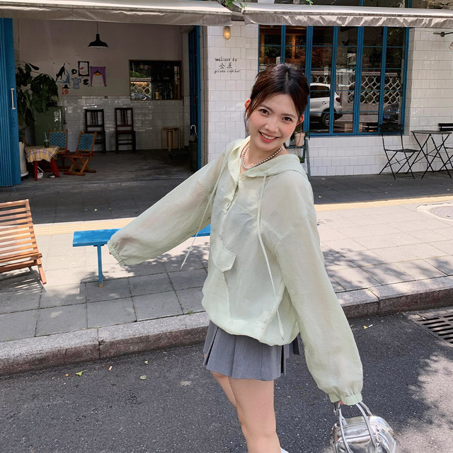 Jinggu white label DADATATA light and hooded sun protection clothes for ...