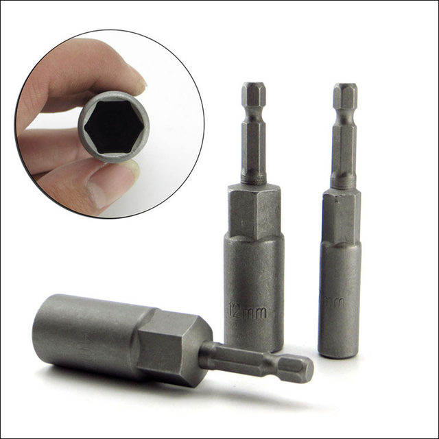 Hexagonal handle batch sleeve head electric drill electric screw knife ...