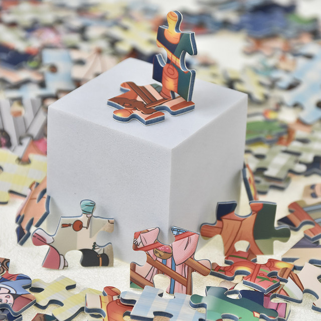 Puzzle 1000 pieces adult version of Tang Dynasty Night Journey high ...