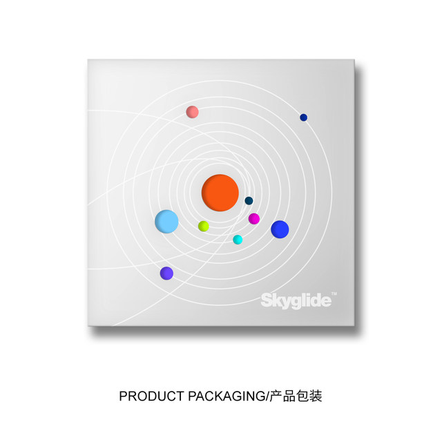 Titan Skyglide tempered glass foot sticker is suitable for GPW speed ...